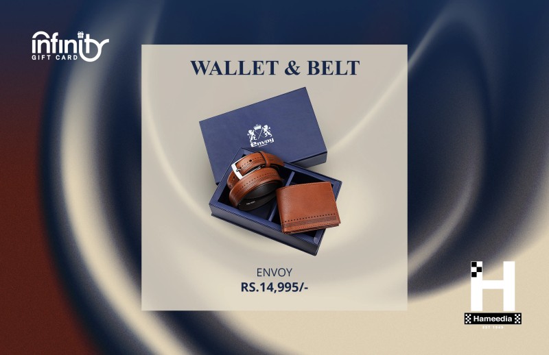 Hameedia Wallet & Belt Gift Box - Instore - Hameedia | Infinity Gift Cards
